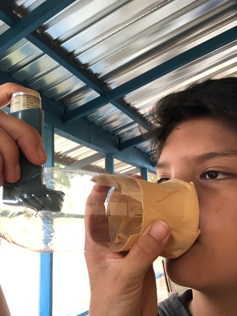 How to Make a Homemade Spacer for an Inhaler – Healthy Global Kids